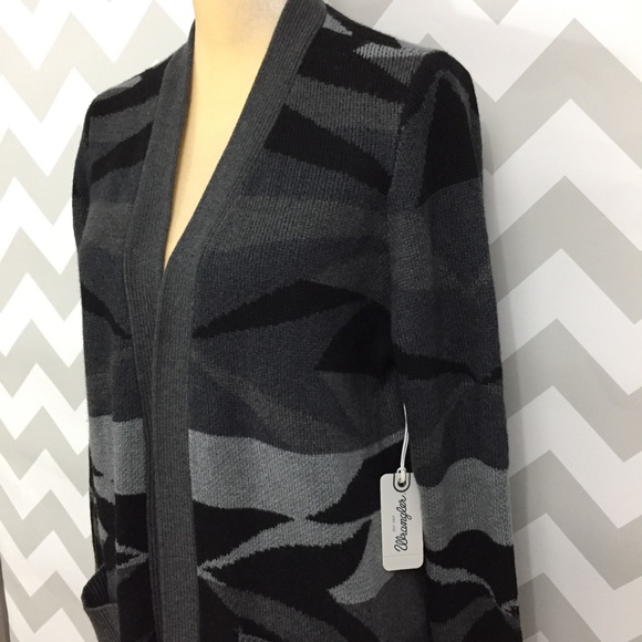 Wrangler | Sweaters | Wrangler Western Kimono Duster Cardigan Sweater ...